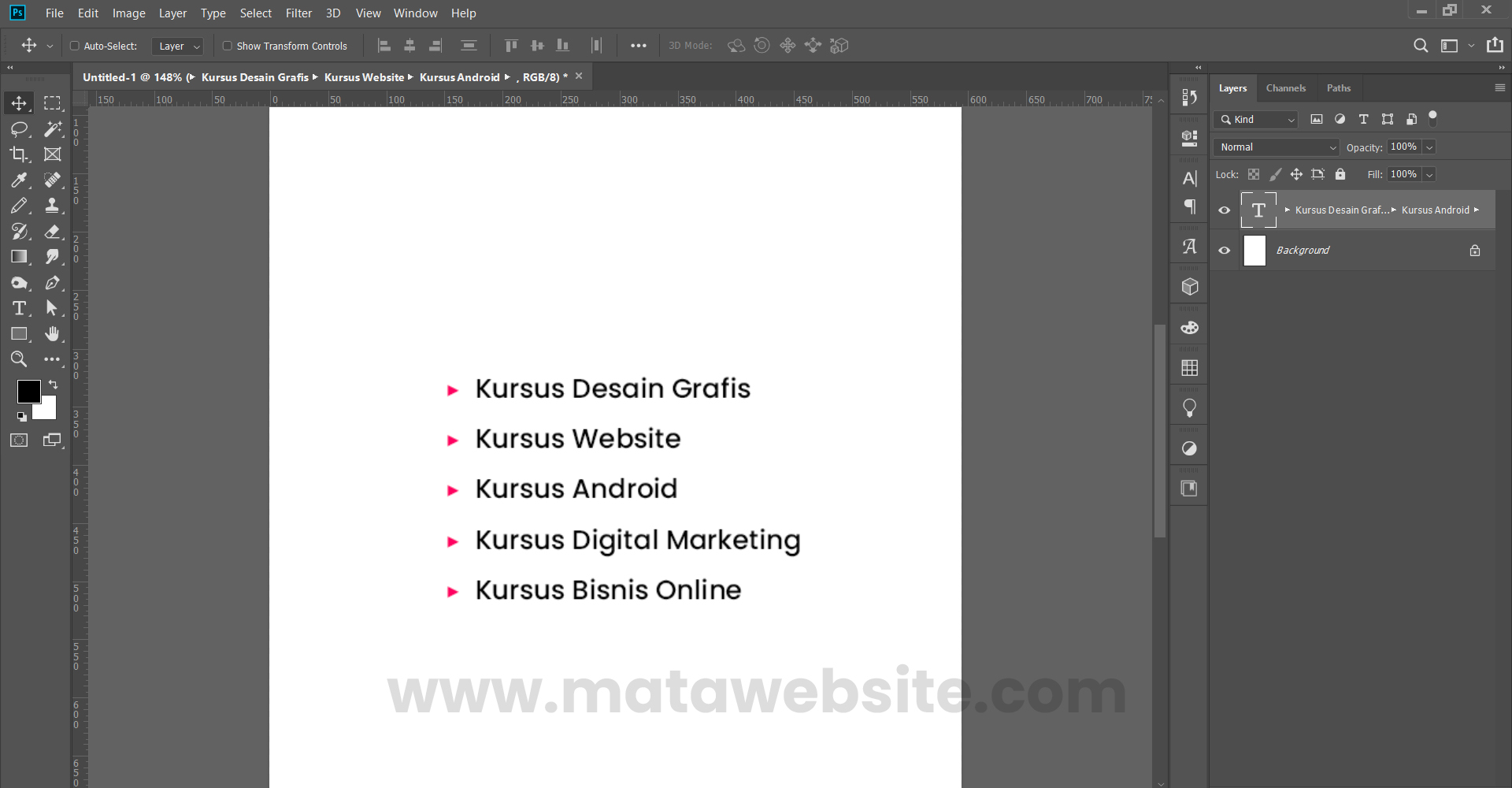 Cara Membuat Simbol Unik Dengan Photoshop